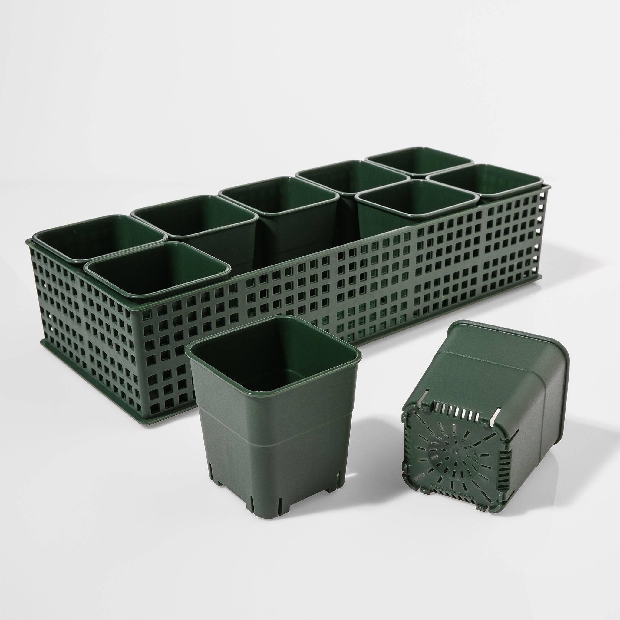 High-Quality Plastic Succulent Pot Set – La Succuland